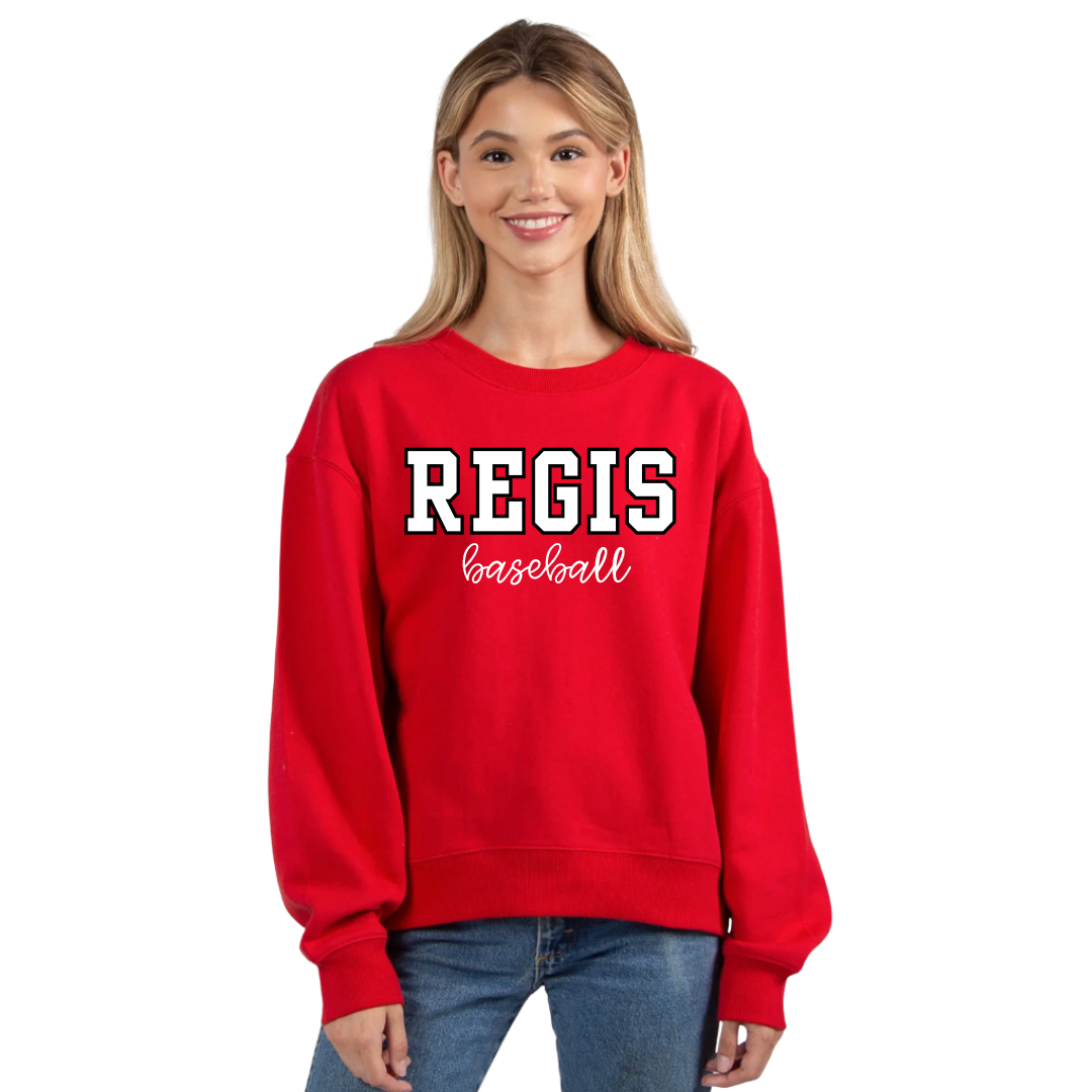 REGIS BASEBALL CREWNECK – Spirit Squad